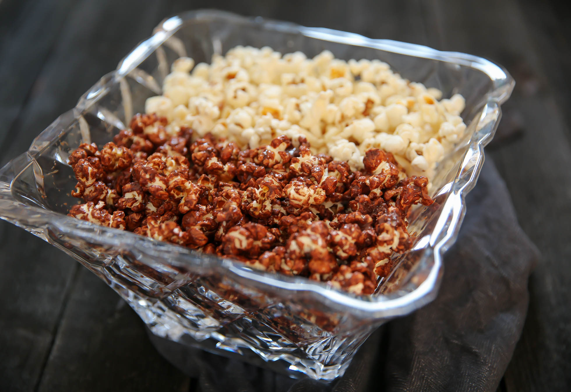 Black and White Popcorn with Maldon Salt | Joodie the Foodie