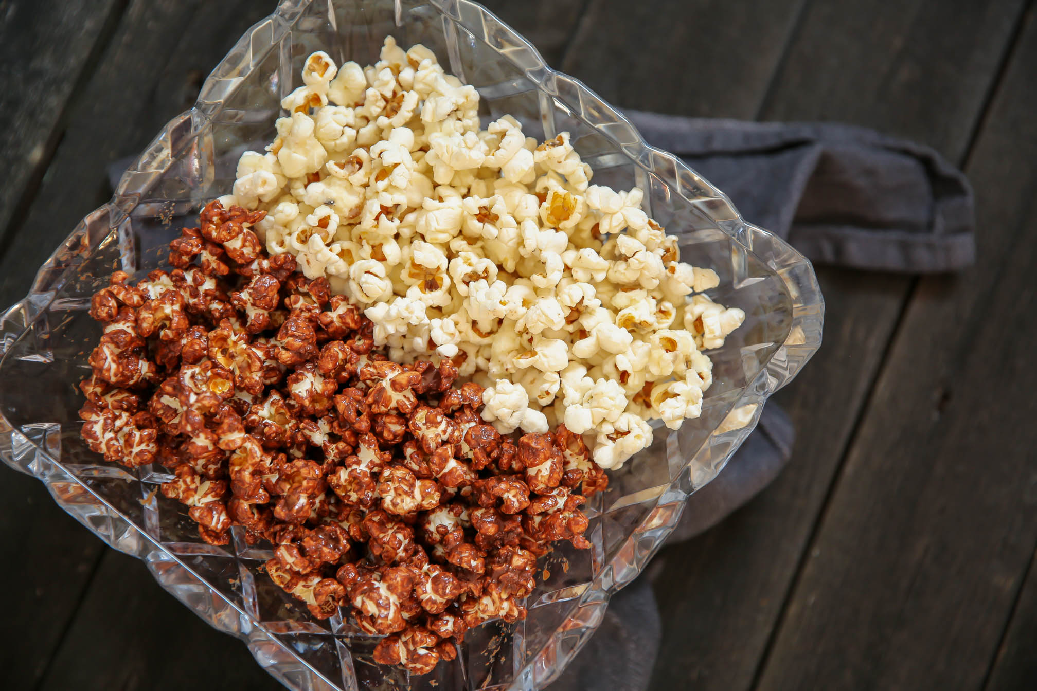 Black and White Popcorn with Maldon Salt | Joodie the Foodie